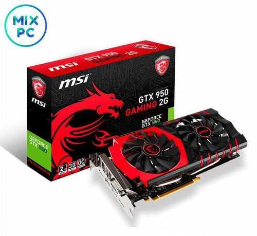 Видеокарта GTX950 2Gb MSI Gaming Б.У