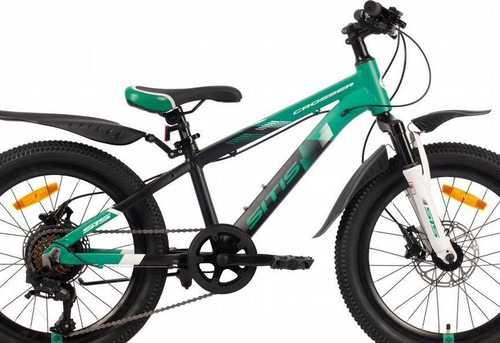 Велосипед sitis crosser HD 20" (2023) Green-Black