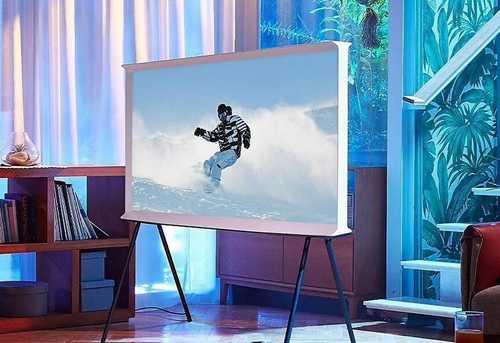 55" Телевизор Samsung Serif QE55LS01T QLE белый