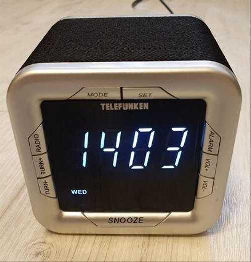 Часы будильник с радио Telefunken TF-1505