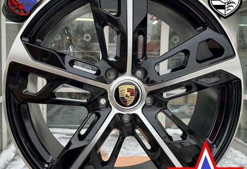 Диски Porsche Panamera R22 5x130 Black Groove