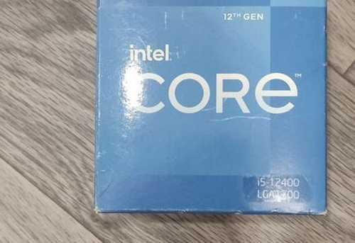 Intel core i5 12400 box (на гарантии днс)