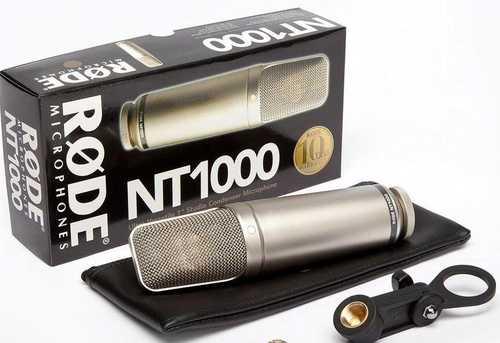 Rode NT1000, студийный конденсаторный микрофон, 1"