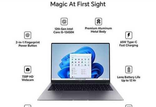 Новый Honor MagicBook X16 PRO i5-13500 16GB/wuxga