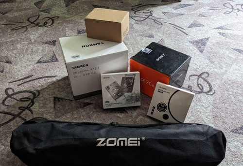 Sony A7C ii + Tamron 28-75 + чеки + доп