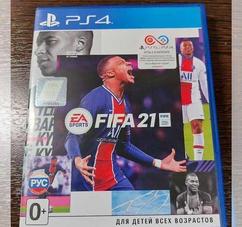 Игра Fifa 21 на PS4