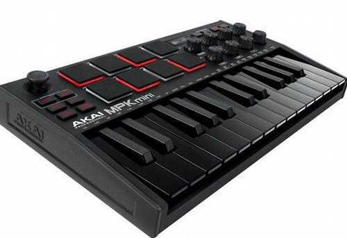 Midi-клавиатура 25 клавиш akai MPK Mini MK3 Black