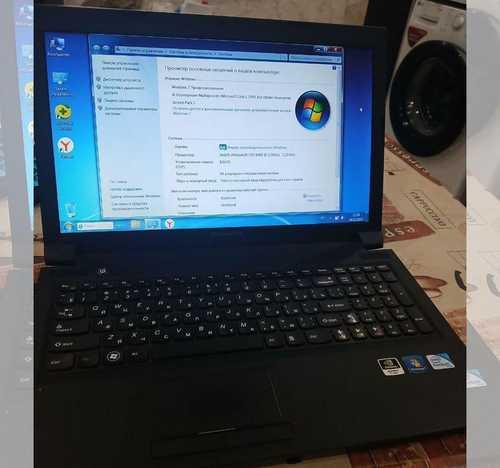 Ноутбук lenovo B570e