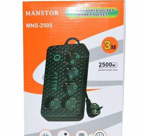 Сетевой фильтр manstor MNS-2505