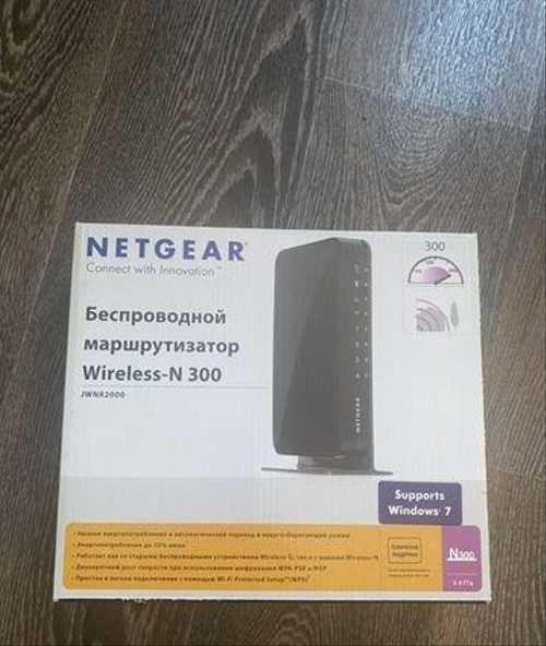 Беспроводной роутер Netgear Wireless N-300
