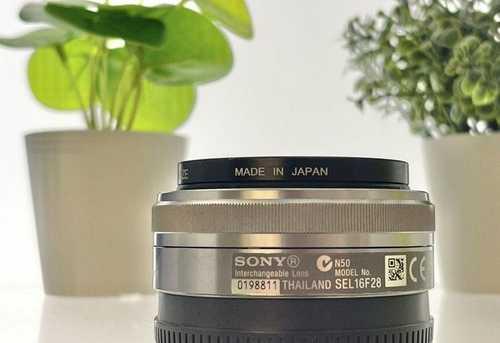 Sony 16mm E f/2.8