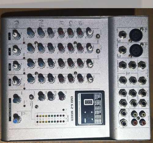 Микшерный пульт EMX 6-2 mixer