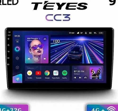 Андроид магнитола Teyes CC3 4/32 2 din магнитола