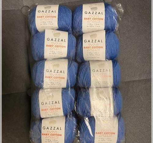 Пряжа Gazzal baby cotton XL