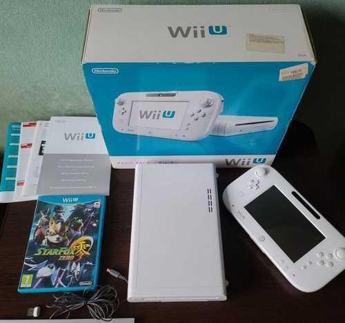 Nintendo Wii u basic pack EUR прошитая