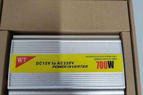 Автомобильный инвертор 12/220V, 700W
