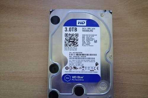 Жесткий диск WD Blue WD30ezrz 3TB 64Мb, 3.5