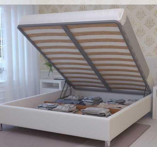 Кровать с подъемным механизмом 90х200 180х200