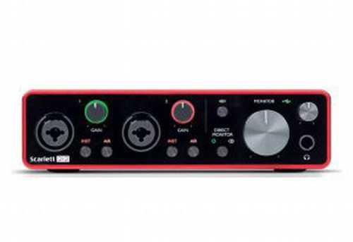 Focusrite Scarlett 2i2 3rd Gen аудио интерфейс