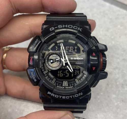 Японские часы Casio G-Shock GA-400 с хронографом