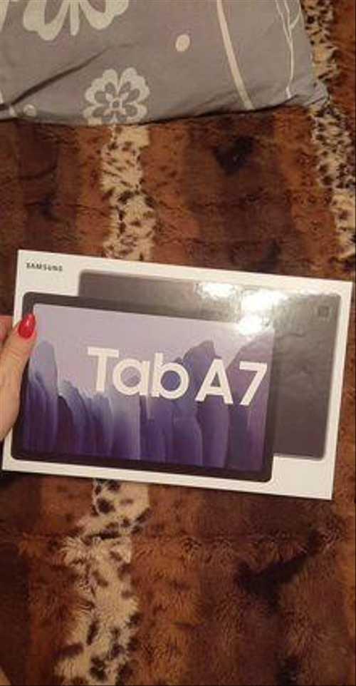 Коробка от планшета samsung tab a7