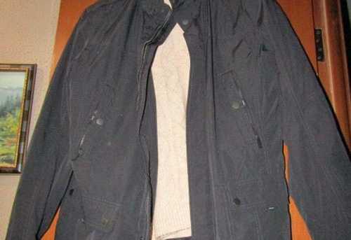 Куртка мужская длинная на подкладе размер 52- 54