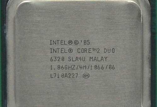 Процессор Intel Core 2 Duo E6320 1.86/4М/1066