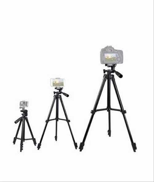 Штатив для фотоаппарата tripod 3120/3120A 1.0m