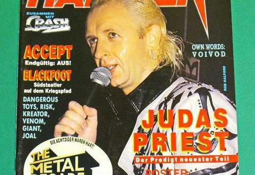 Журнал Metal Hammer №2 1990 (С плакатом + буклет