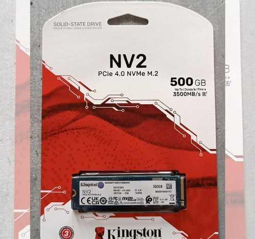 Ssd Kingston m2 nvme 500gb