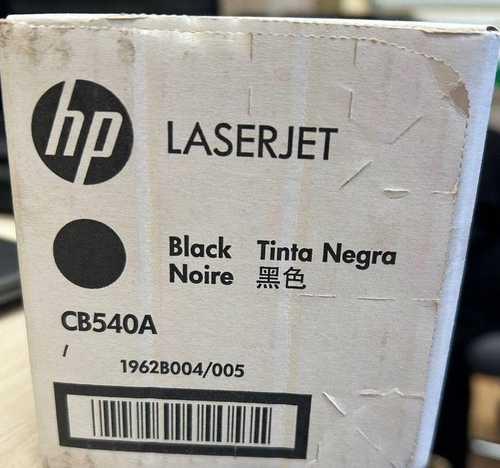 Картридж HP LaserJet CB540A