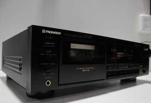 Pioneer CT-737 Тpехголовая каccетнaя дeкa Japаn