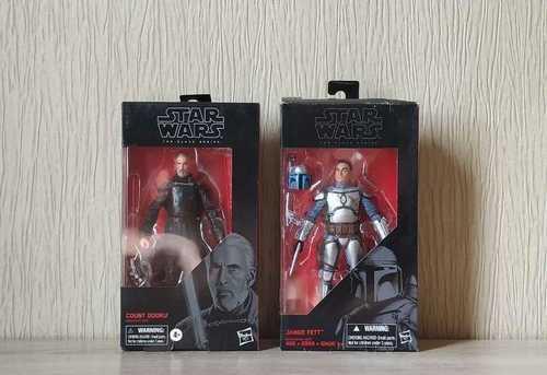 Новые Hasbro the black series 6" Dooku, Jango Fett