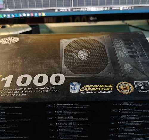 Блок питания Cooler Master V1000 80  Gold