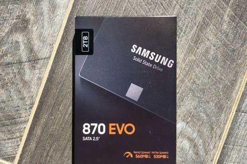 Samsung SSD 870 EVO 2TB SATA 2.5”