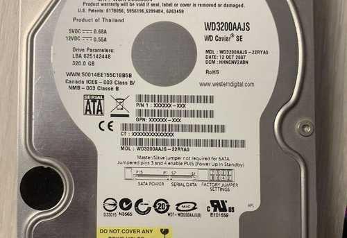 Жесткий диск 320 гб HDD с виндой