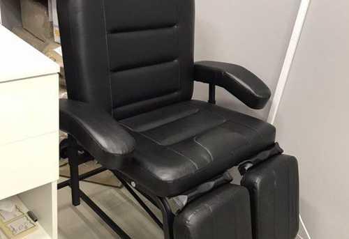 Педикюрное кресло черное