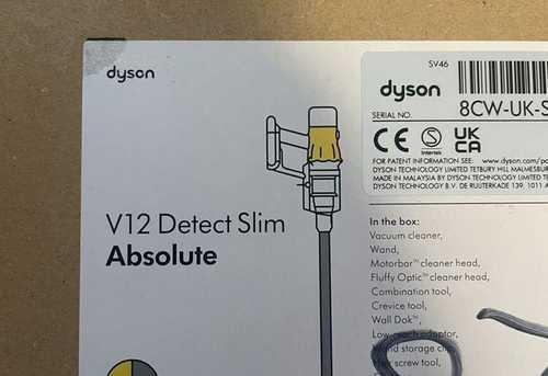 Пылесос Dyson V12 Detect Slim absolute