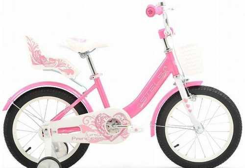 Детский велосипед stels 18" Little Princess розовы