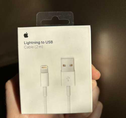 Кабель apple lightning usb 2m