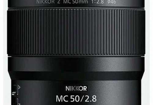 Nikon Z MC50 MM F2.8 (Абсолютно новый)