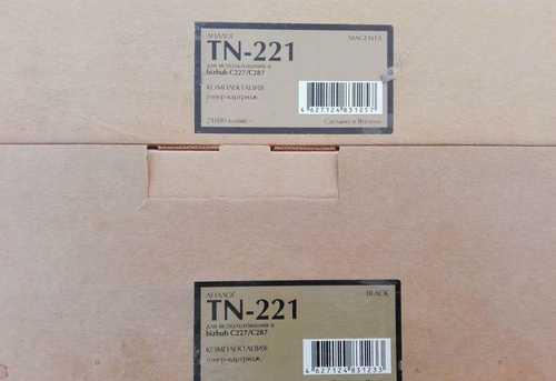 Картриджи TN-221 для Konica Minolta C227/С287
