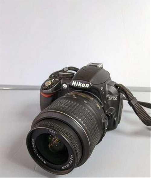 Nikon d3100 18-55mm kit(комс)