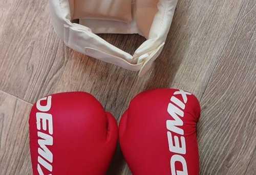 Боксерские перчатки защитный шлем для тхэквондо