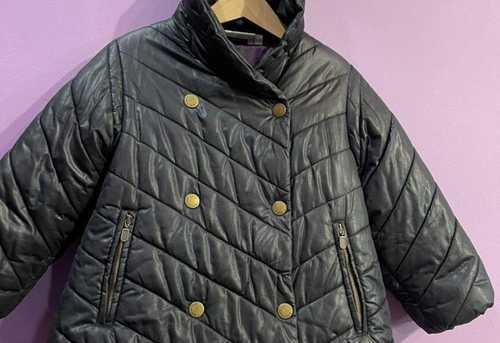 Стильное, модное стеганое пальто на синтепоне