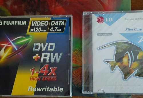 DVD+RW fujifilm диски