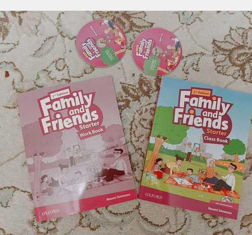 Family and Friends starter (Class book Workbook 2с