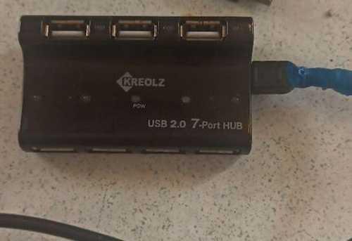 USB хаб 2,0 7 портов