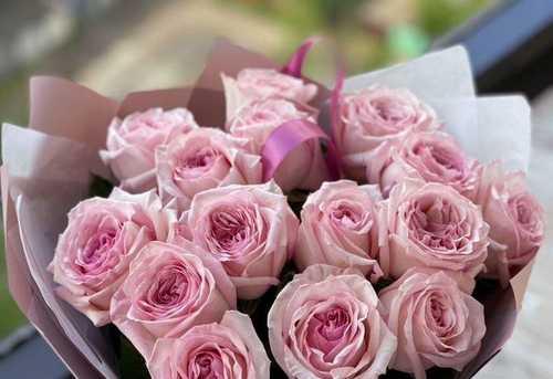 Ароматные розы, пионовидные розы, доставка цветов