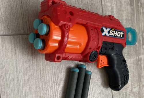 Nerf x-shot пистолет